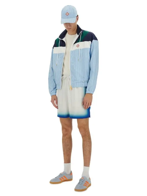 Casablanca Pinstripe Laurel Track Jacket