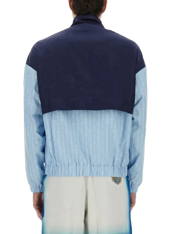 Casablanca Pinstripe Laurel Track Jacket