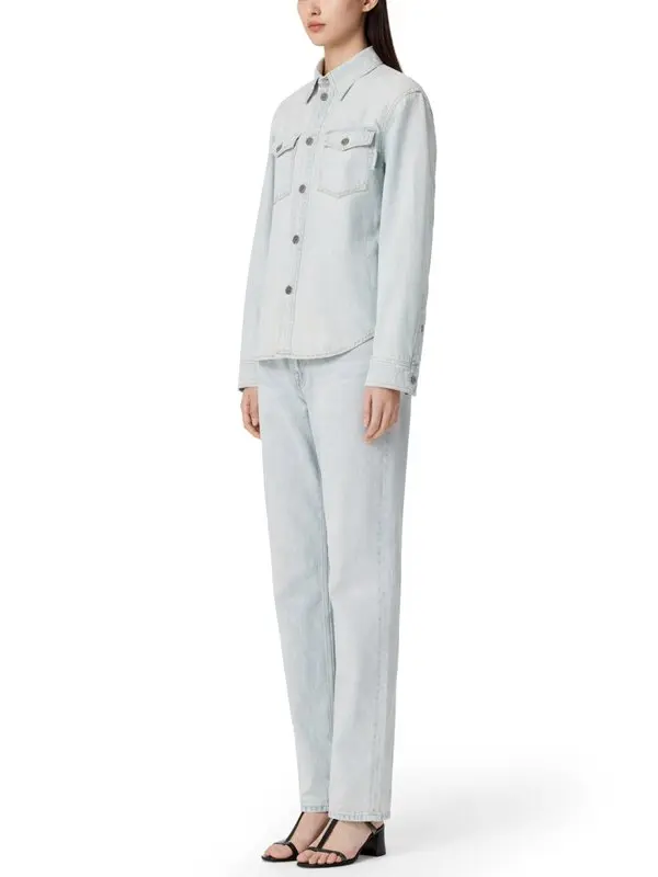 Bottega Veneta Extra Bleach Denim Shirt - Blue