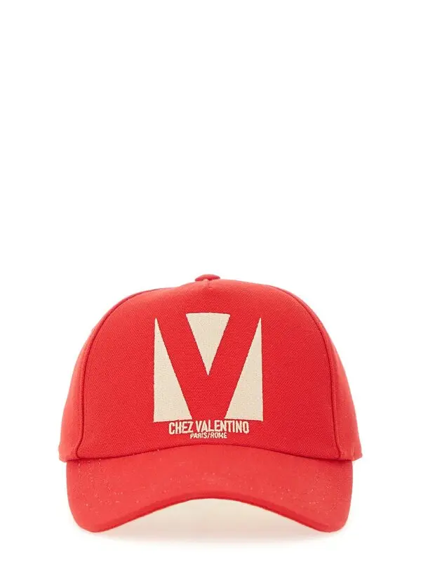 Valentino Garavani Baseball Cap - Red