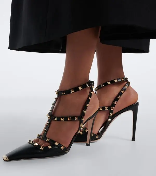 Valentino Garavani Rockstud Leather Pumps