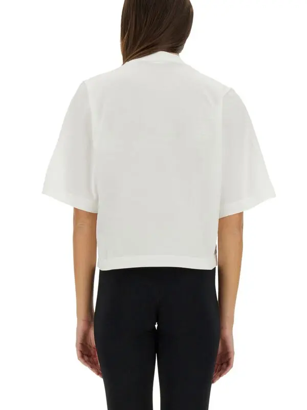 Palm Angels Cropped Logo T-shirt