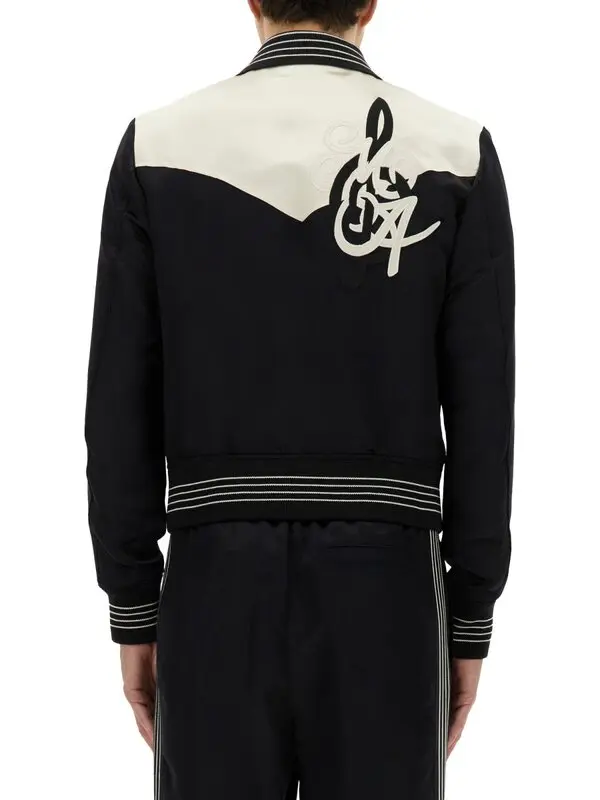 Amiri Embroidered Viscose Jacket