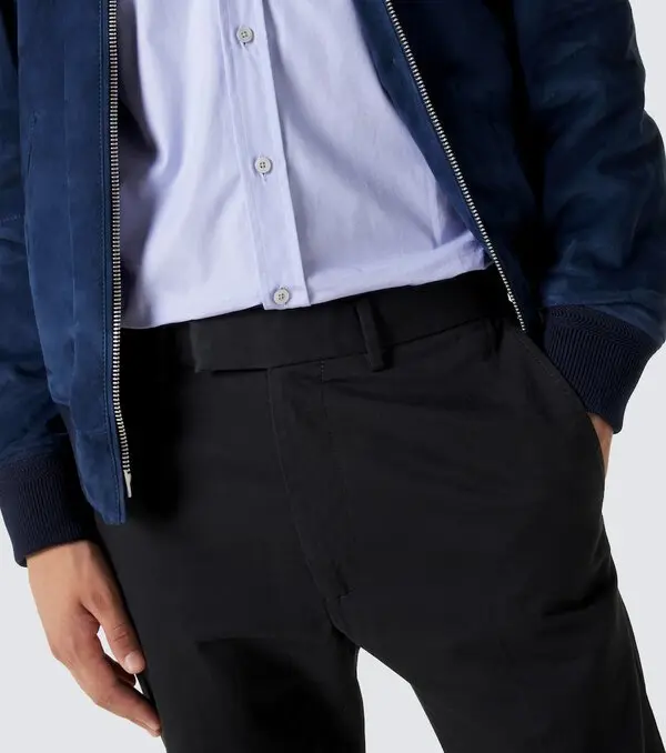 TOM FORD Cotton Twill Straight Chinos