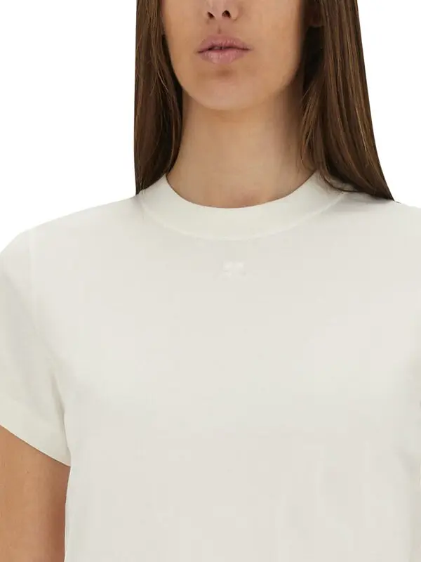 COURREGES Cotton T-shirt