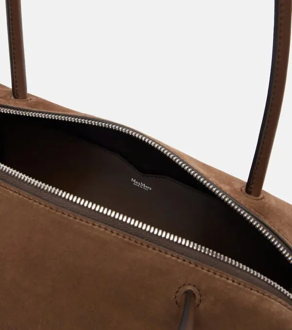 Max Mara Suede Shoulder Bag - Brown
