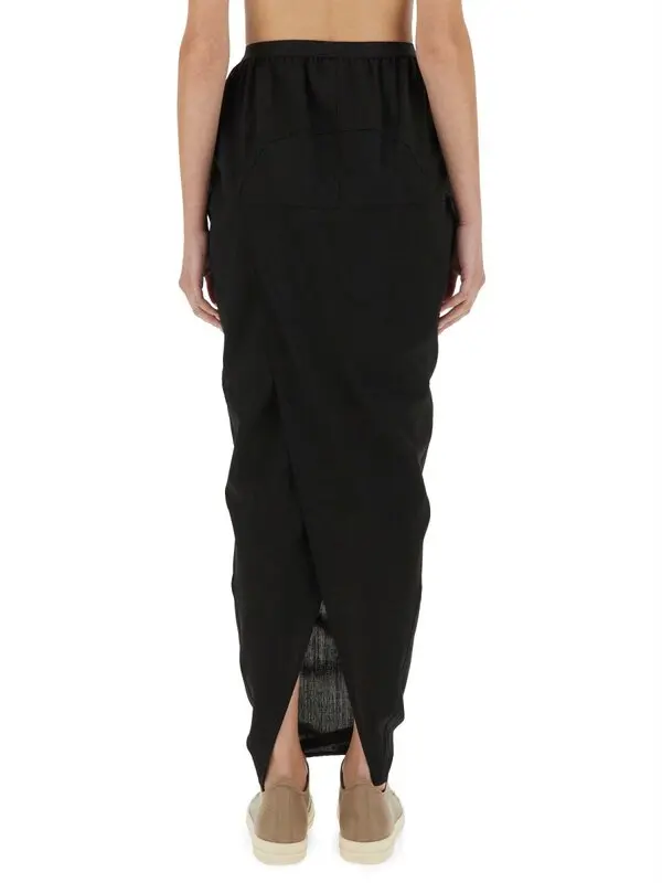 Rick Owens Pillar Maxi Skirt