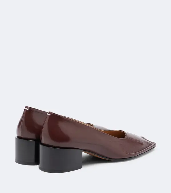 MAISON MARGIELA Piped Leather Pumps