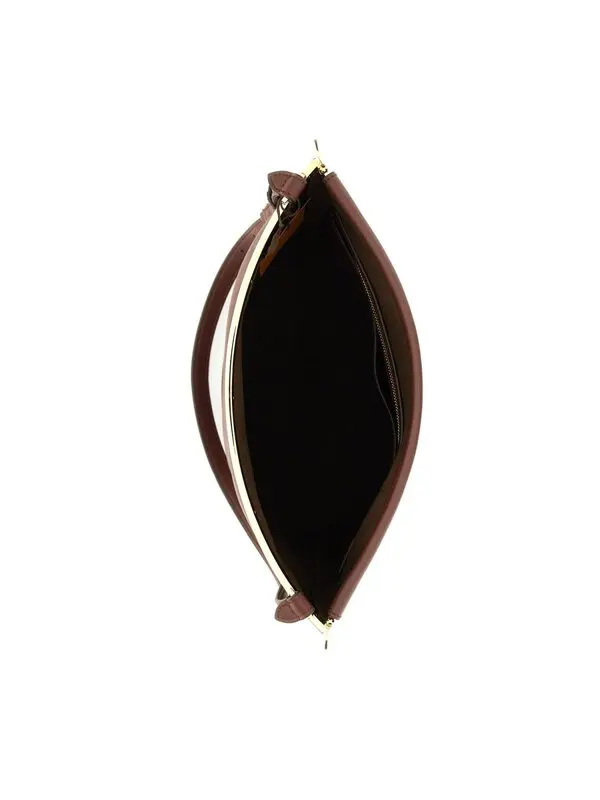 TOD'S Small Leather Bucket Bag - Brown