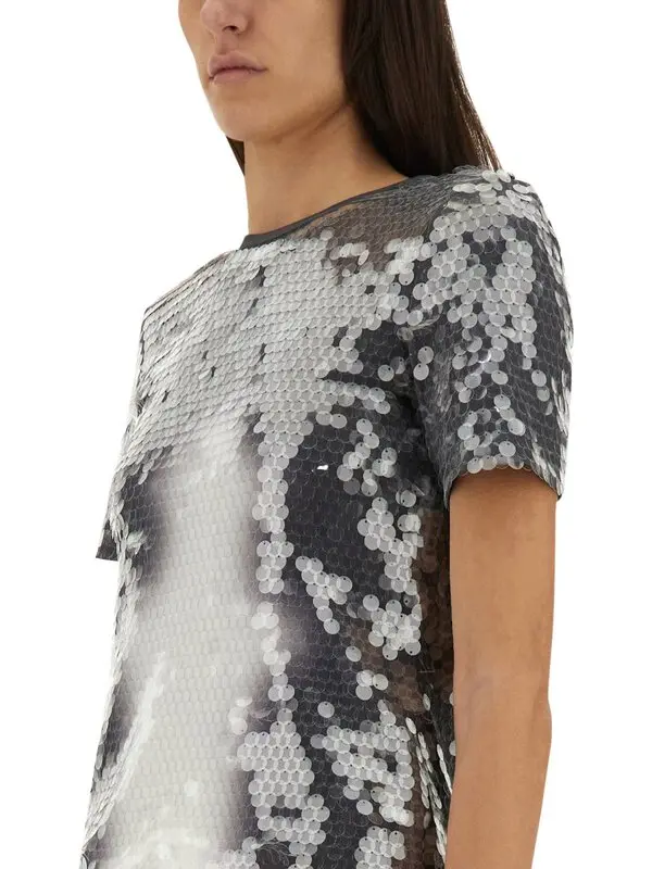 Sportmax Kibbutz Sequined Top - Black