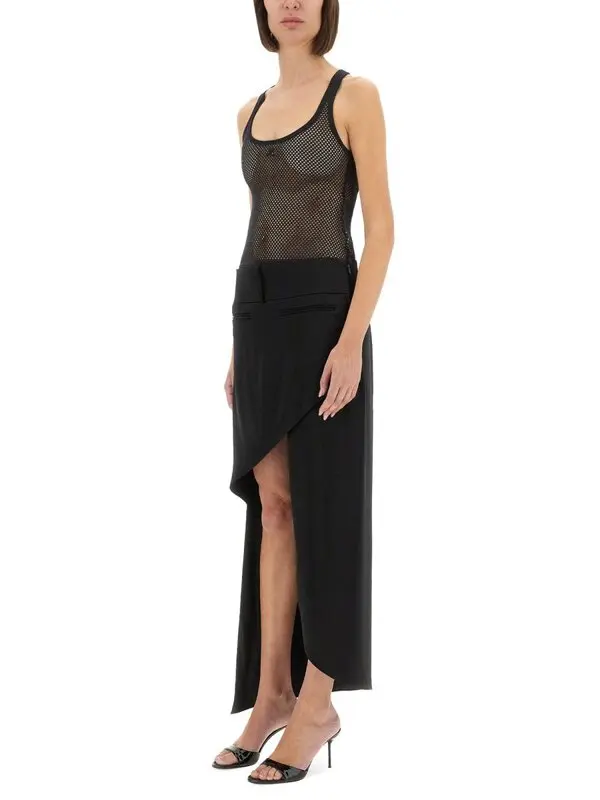 COURREGES Mesh Tank Top