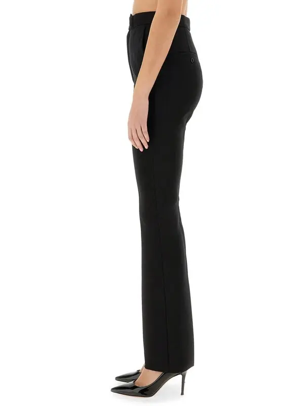 Max Mara Pantheon Slim Fit Viscose Blend Pants