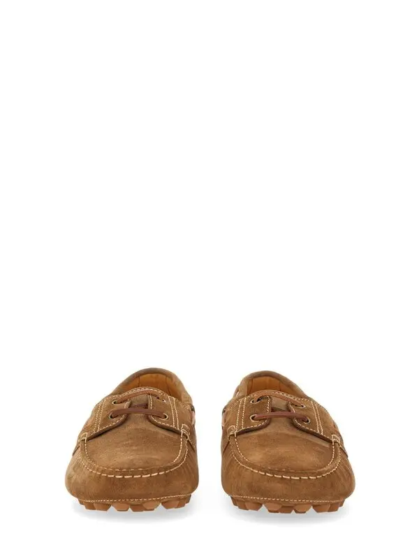 TOD'S Suede Loafer - Brown