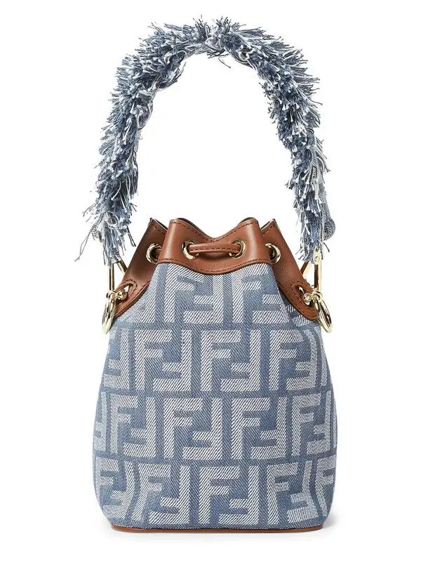 Fendi Mon Tresor Bag In Jacquard Ff