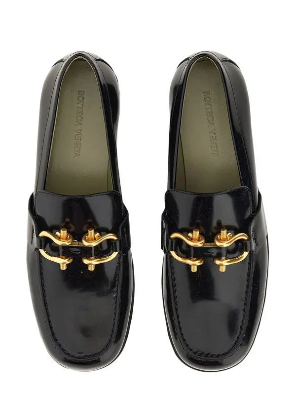 Bottega Veneta Madame Loafers With Horsebit Detail