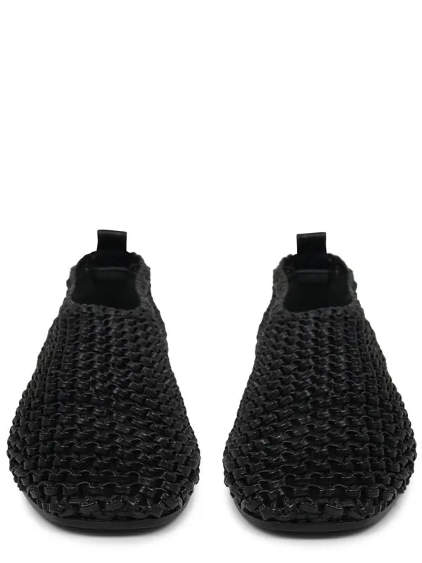 TOTEME Woven Leather Ballerinas