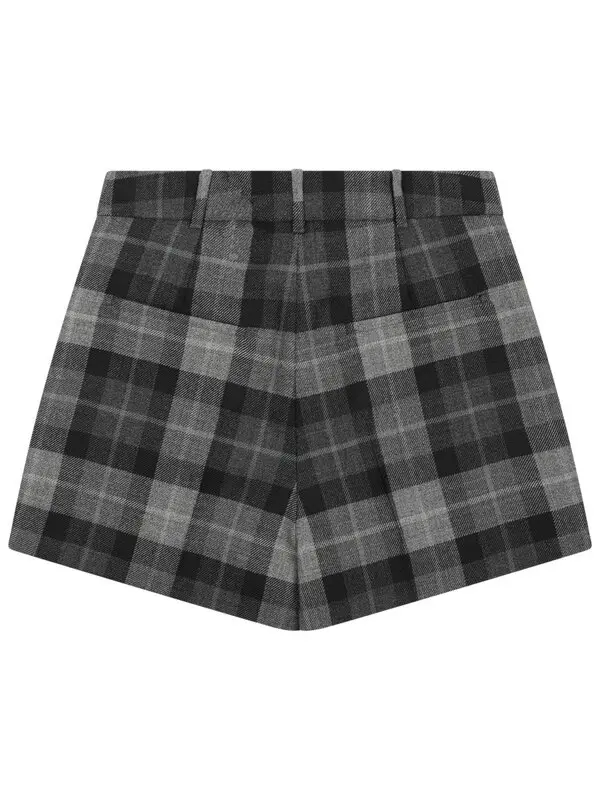 Dior Laine Tartan Shorts - Multicolor