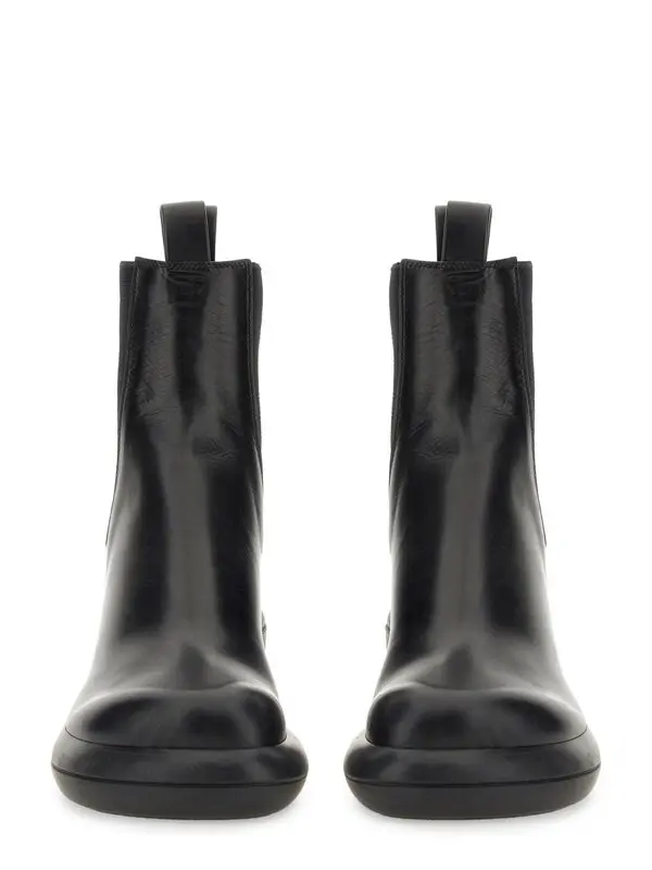 JIL SANDER Leather Chelsea Boot