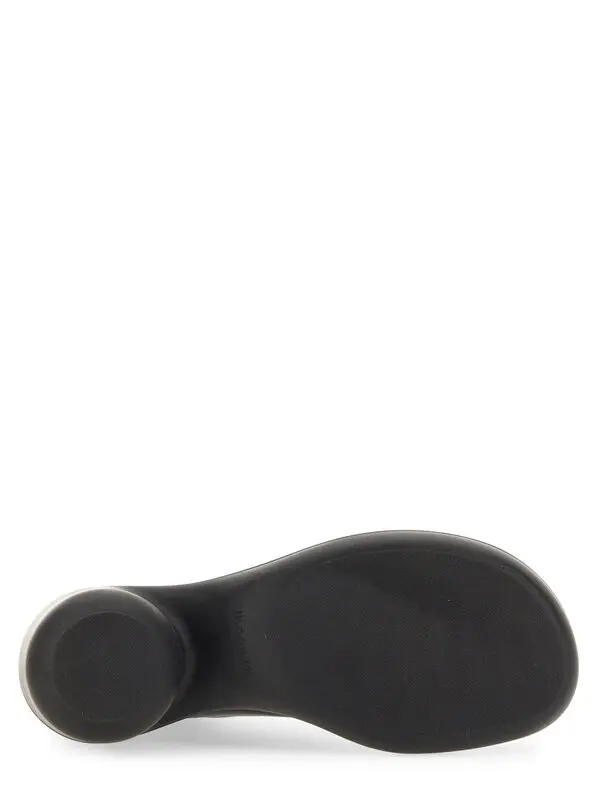JIL SANDER Leather Chelsea Boot