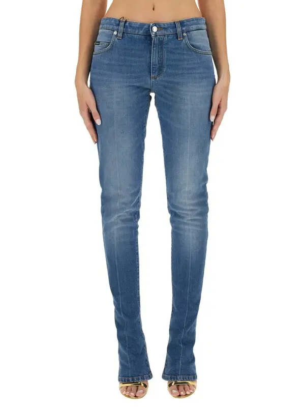 Dolce & Gabbana Skinny Fit Jeans - Blue