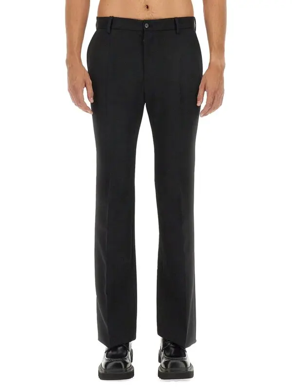 Dolce & Gabbana Wool Trousers - Black