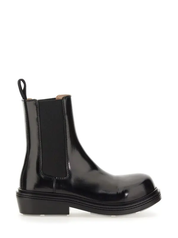 Bottega Veneta Fireman Chelsea Boot - Black