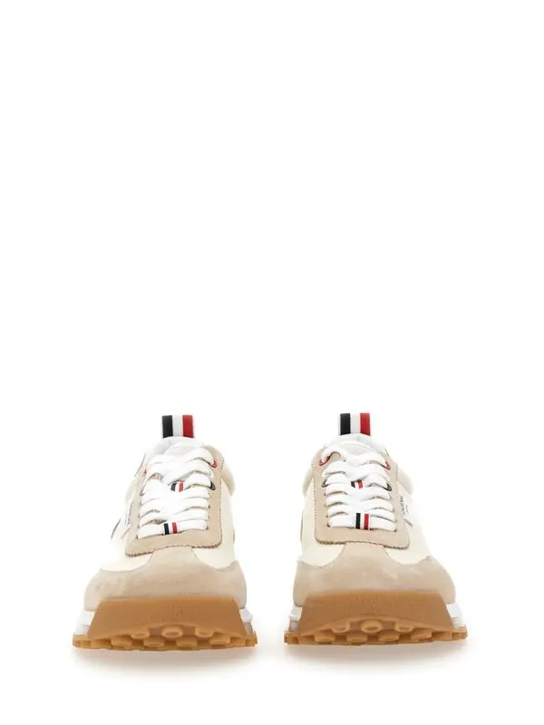 Thom Browne Tech Runner Sneakers - Cream