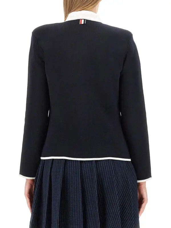 Thom Browne Single-breasted Jacket - Blue