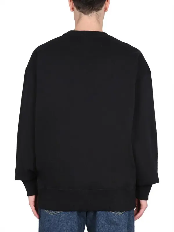 Kenzo Sweatshirt With Chest Logo Print - Black