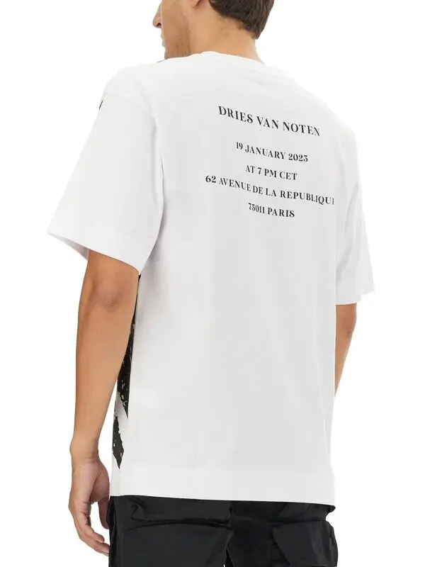 Dries Van Noten Logo Print T-shirt