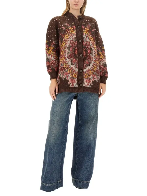Etro Jeans With Embroidered Pegasus