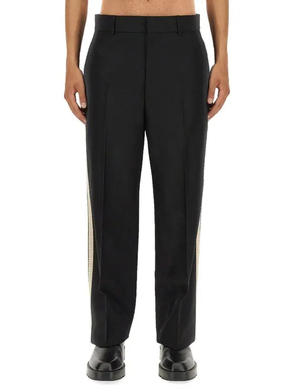 Palm Angels Logo Band Trousers - Black