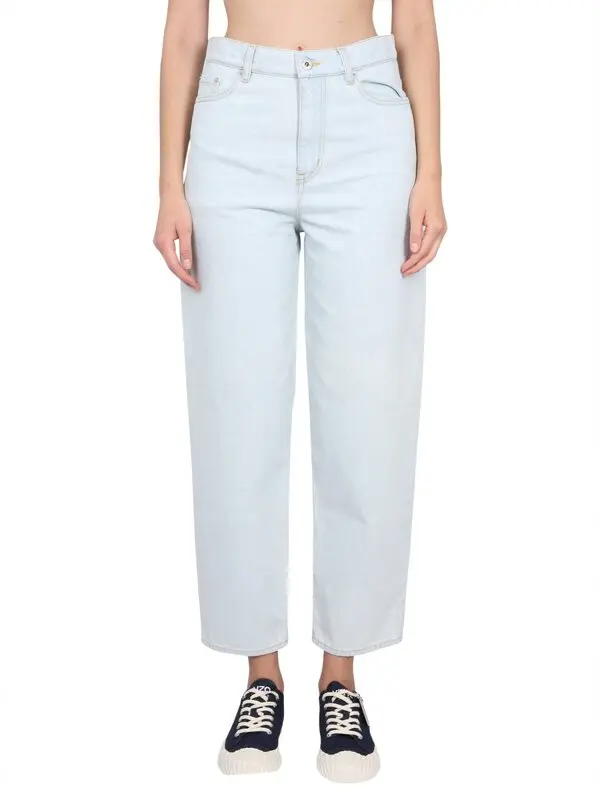 Kenzo Carrot Fit Jeans - Multicolor