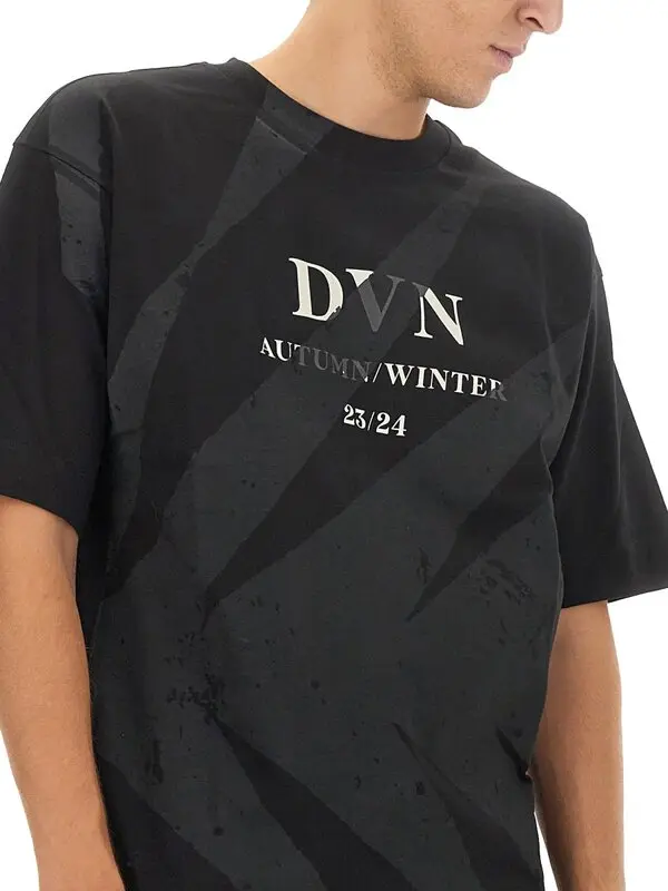 Dries Van Noten T-shirt With Logo - Black
