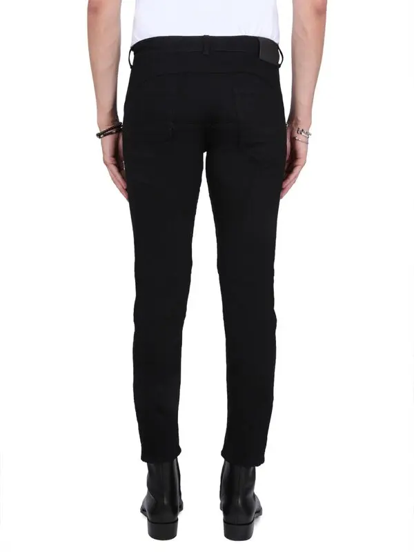 Alexander McQueen Biker Jeans - Black