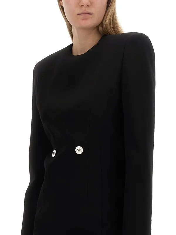 Versace Mini Grain De Poudre Dress