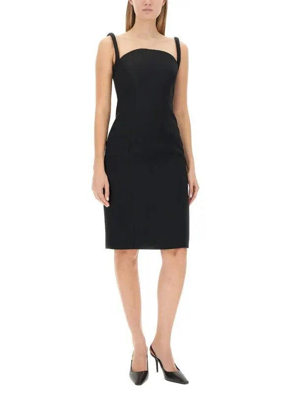 Versace Rolled Midi Dress