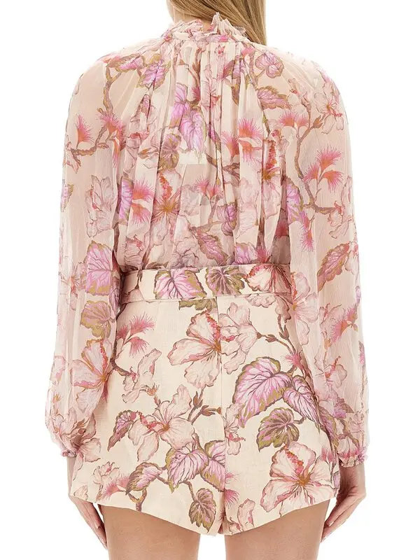 Zimmermann Floral Print Shirt