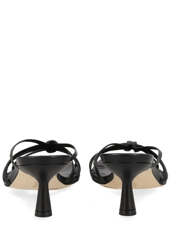 AeydĒ Abby Heeled Sandals - Black