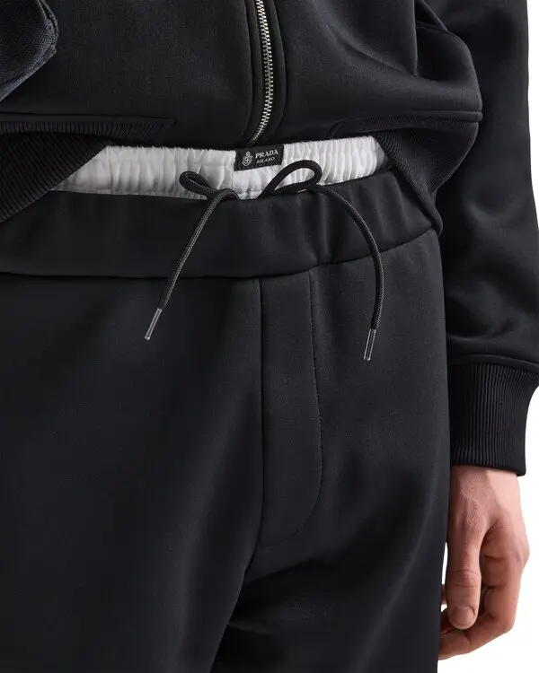Prada Technical Jersey Pants