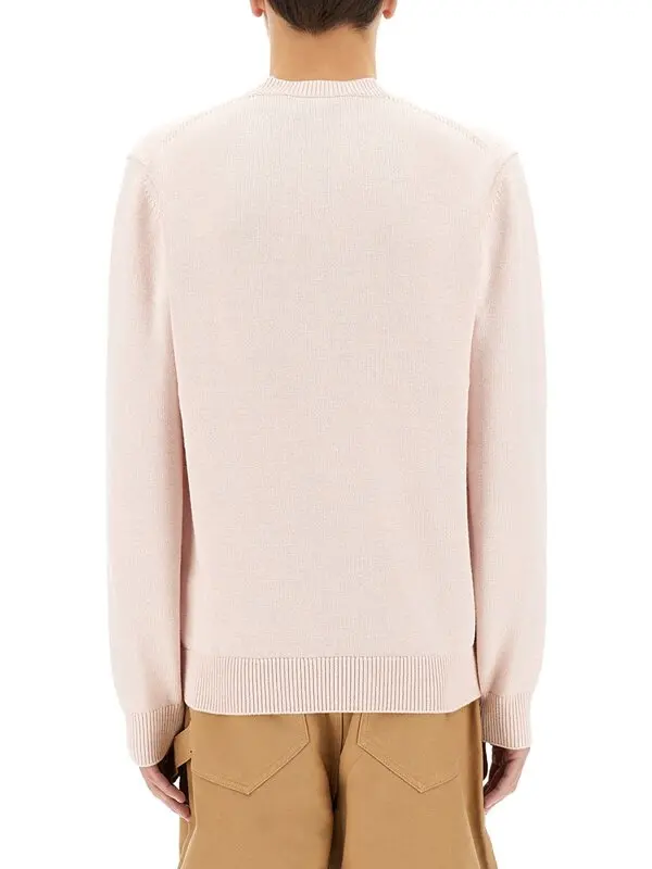 JW Anderson Crew Neck Sweater With Logo Detail