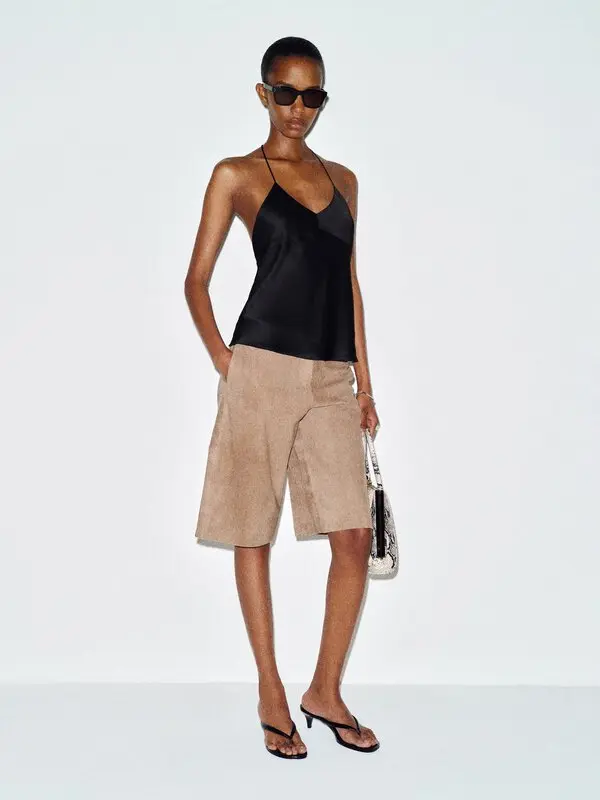 REFORMATION Natasia Top - Black