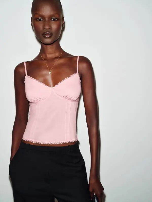 REFORMATION Karissa Camisole - Pink