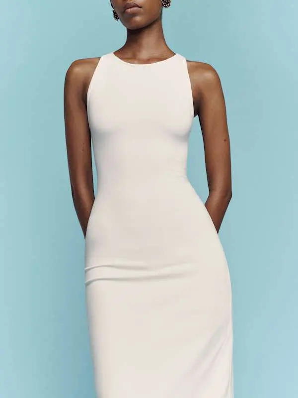 REFORMATION Teddi Knit Dress