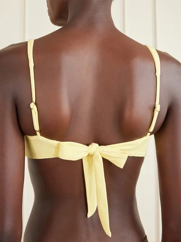 AWAY THAT DAY Palma Gathered Bikini Top