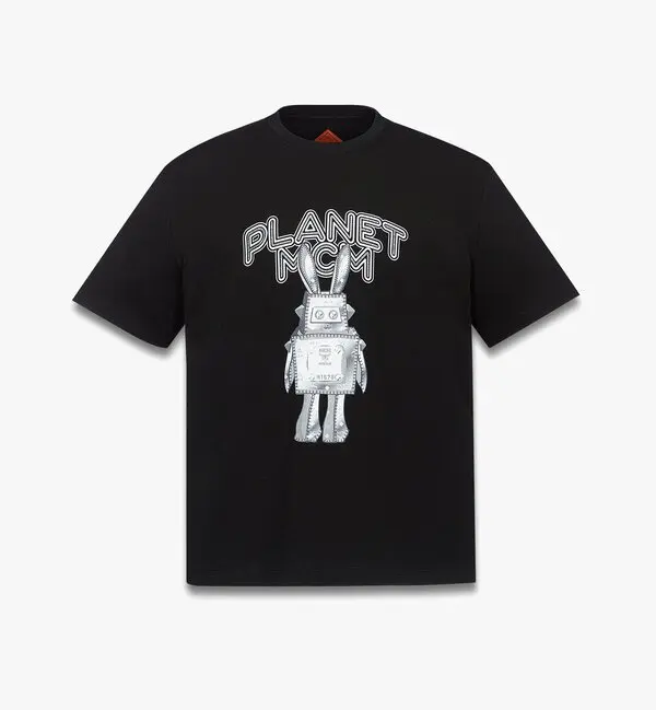 Mcm Planet Rabot T-shirt - Black