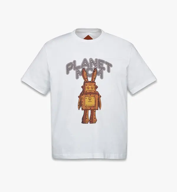 Mcm Planet Rabot T-shirt - White