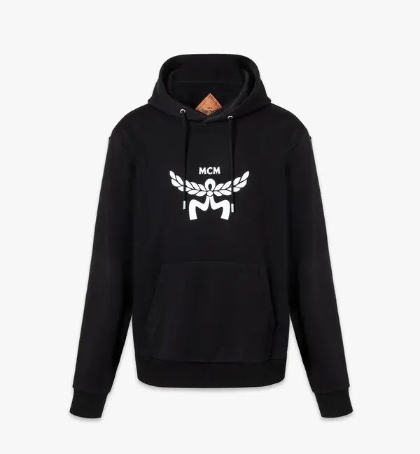Mcm Classic Logo Hoodie - Black
