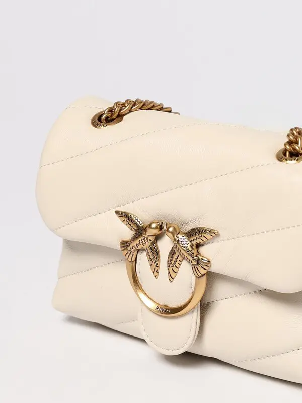 Pinko Quilted Chain Strap Shoulder Bag