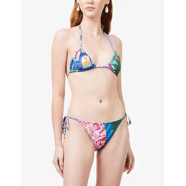 Agua Bendita Alina Alegria Reversible Bikini Bottoms